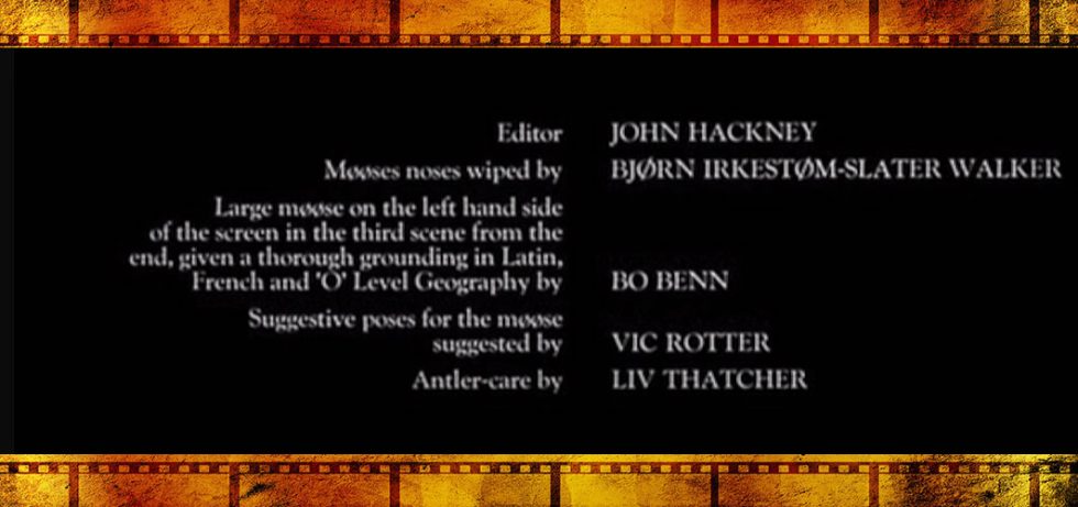 Top 20 Crazy Credits in Films - Horror Land - The Horror Entertainment ...